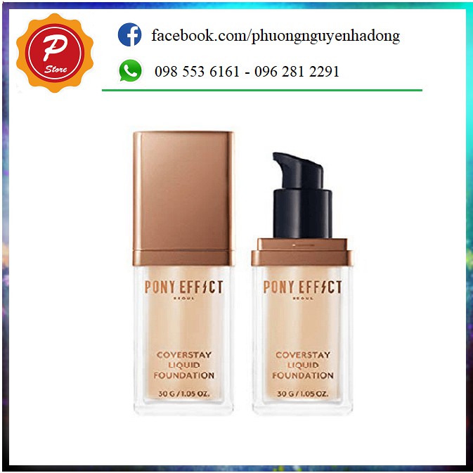 Pony Effect Coverstay Liquid Foundation 30g | Shopee Malaysia