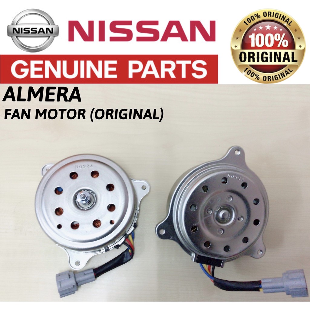 NISSAN ALMERA - ORIGINAL FAN MOTOR (NEW) | Shopee Malaysia