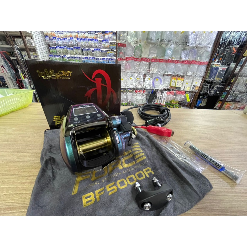 DEVIL CRAFT BATTLE FORCE BF-5000R ELECTRIC REEL MESIN BANGLA READY STOCK (WHIT WARRANTY ...