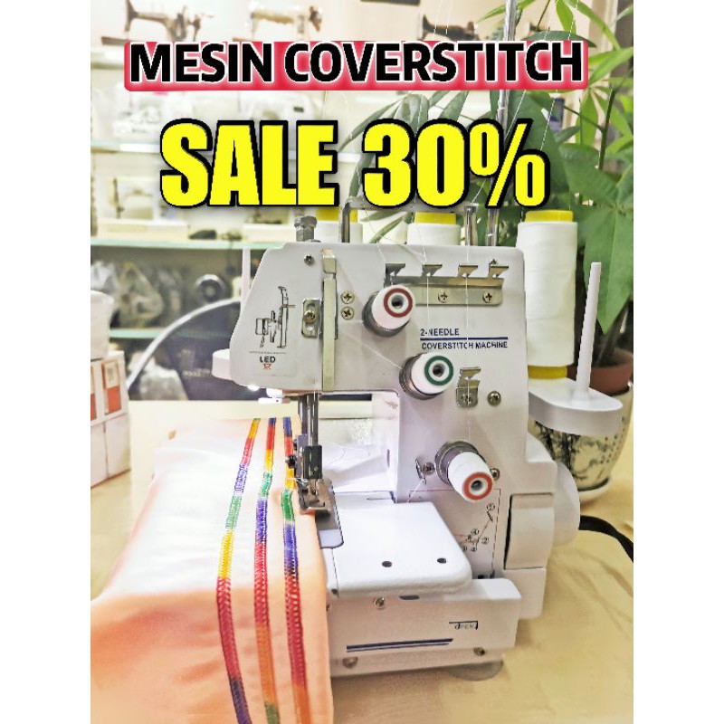 OFFER NOW !!Heavy PROFESSIONA (INTERLOCK) COVERSTITCH | Shopee Malaysia