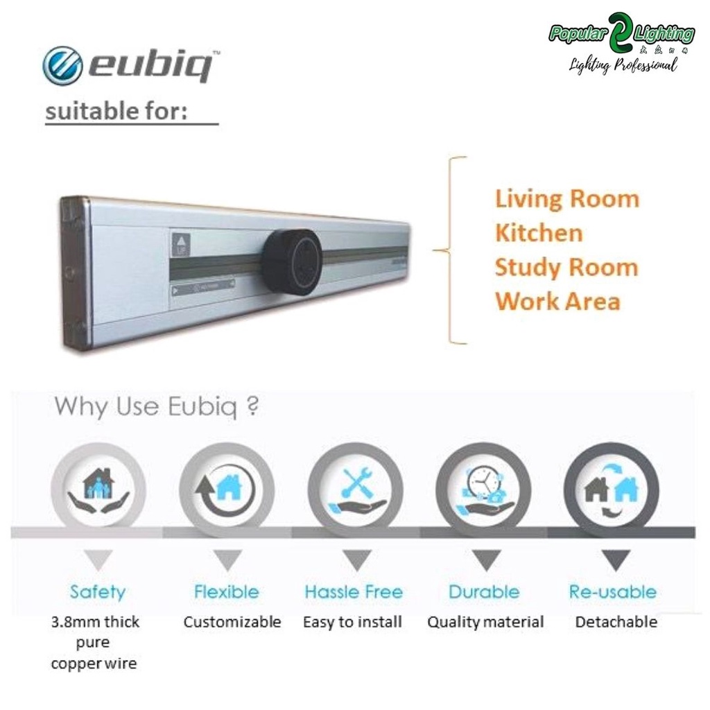 Eubiq - BS4-BLK ITL4-L-BLK Standard British Adapter Electric Socket ...