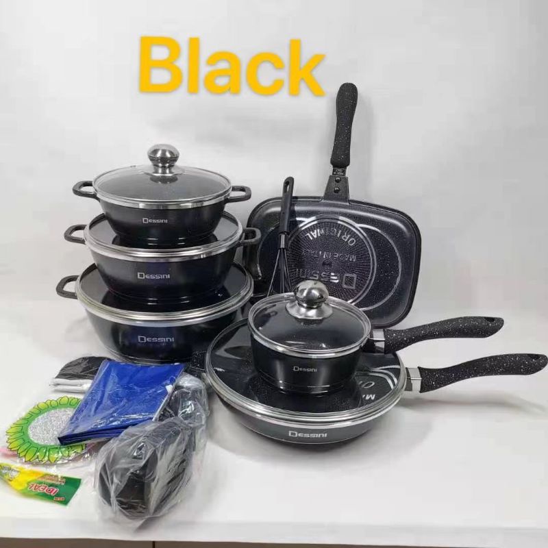 Dessini Italian Cookware Style 23pcs / Dessini 23pcs/ 23 New Face ...