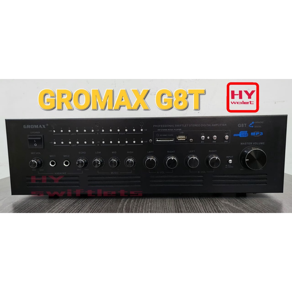 Gromax G8T Amplifier For Swiftlets Farming | Shopee Malaysia