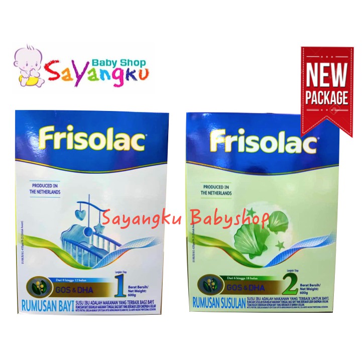Frisolac Step 1/2 - 600g ( Jan - Feb 2025 ) | Shopee Malaysia