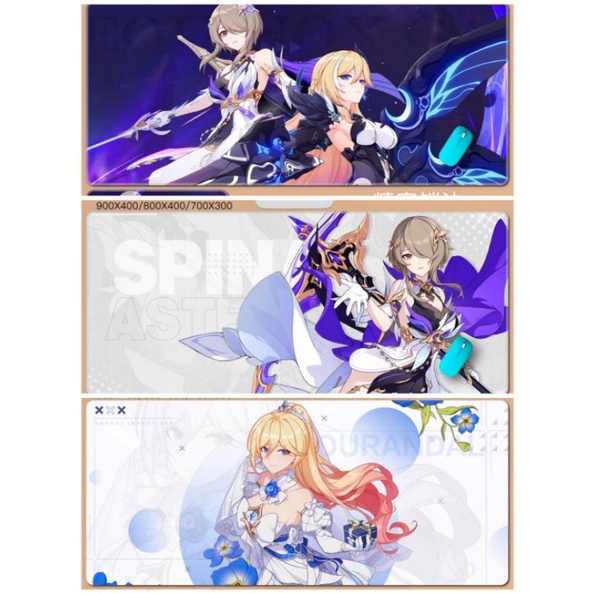 Honkai impact 3 mousepad elysia herrscher of human herrscher of ...