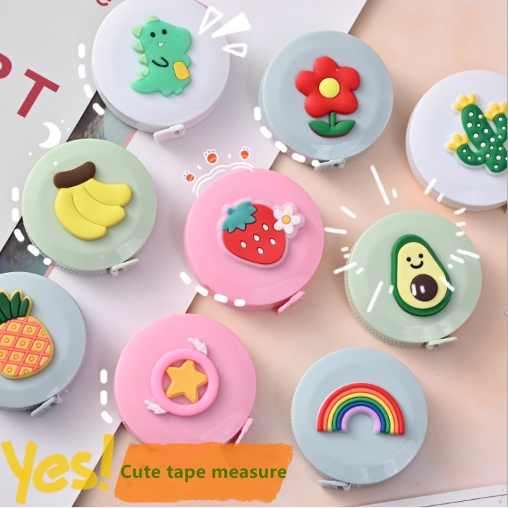 Cartoon Mini Tape Measure Portable Measurement Bust Waist Circumference ...
