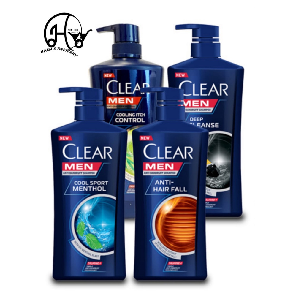 Clear Men Anti Dandruff Hair Shampoo 650ml | Shopee Malaysia