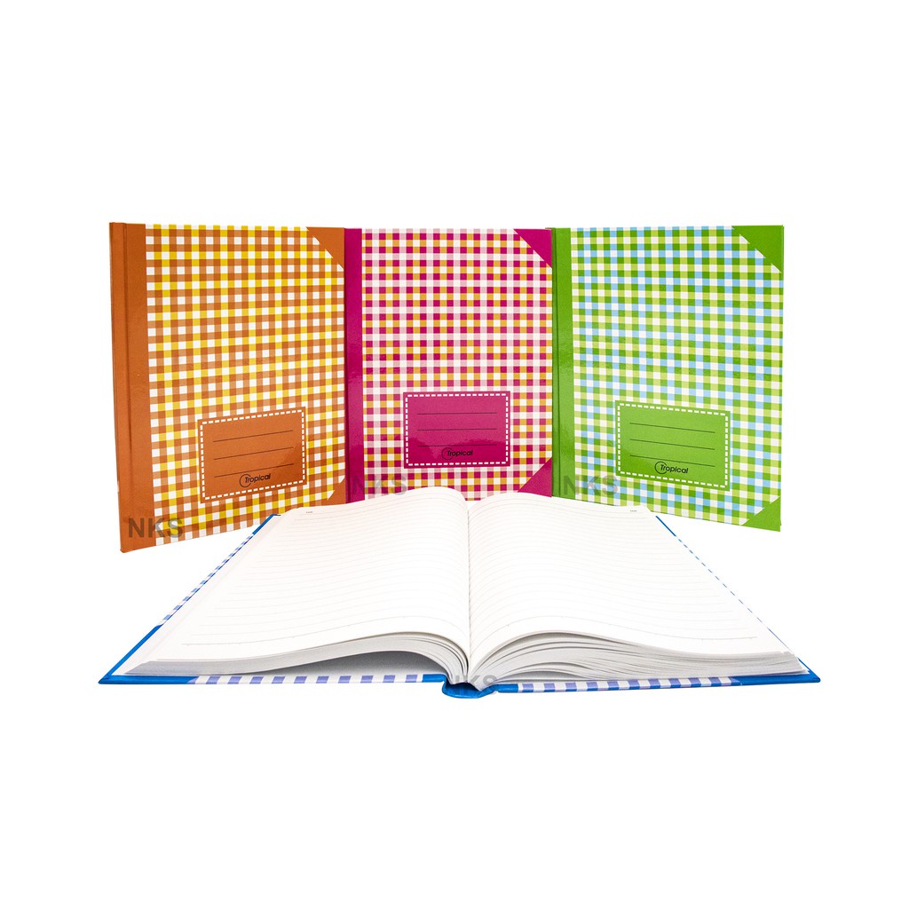 TROPICAL HARD COVER SINGLE LINE BOOK - F5 (120/200/300/400) (RANDOM ...