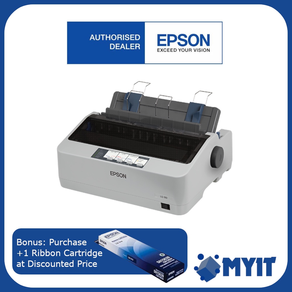 Epson LQ-310 Impact Dot Matrix Printer A4 Printing 24 Pin SIDM 128KB ...