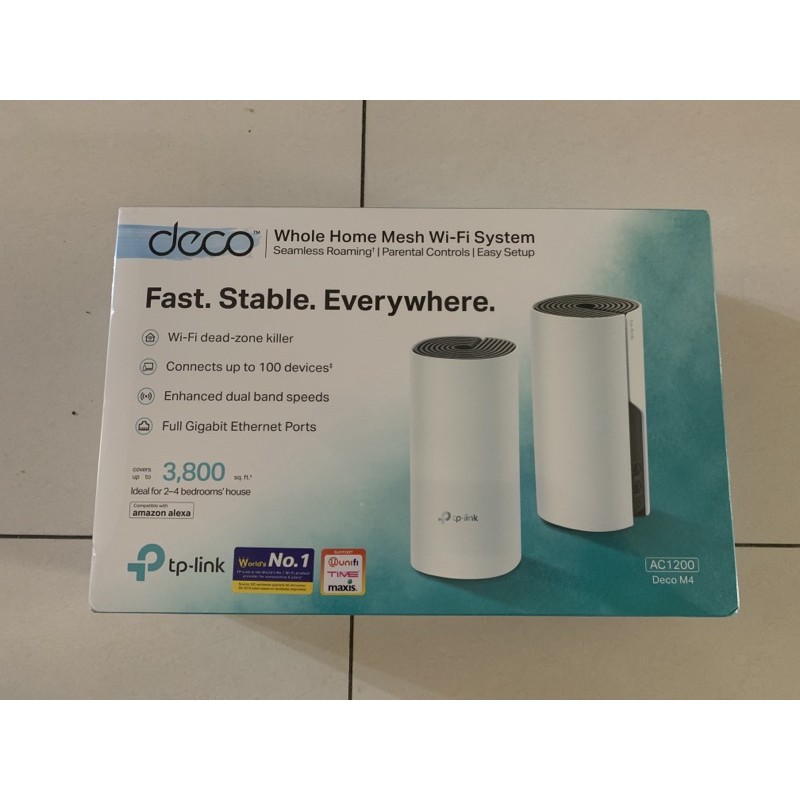Tp-link Deco E4 AC1200 mesh WiFi router (2pcs) | Shopee Malaysia