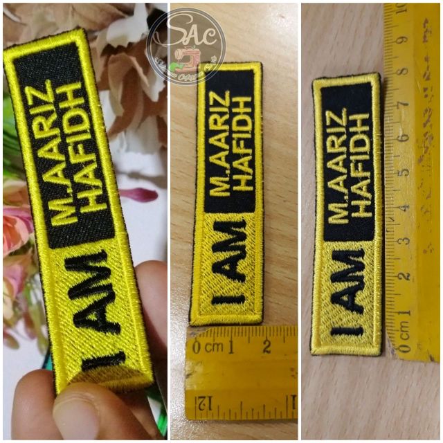 I AM PATCH (8cmx2cm) | Shopee Malaysia