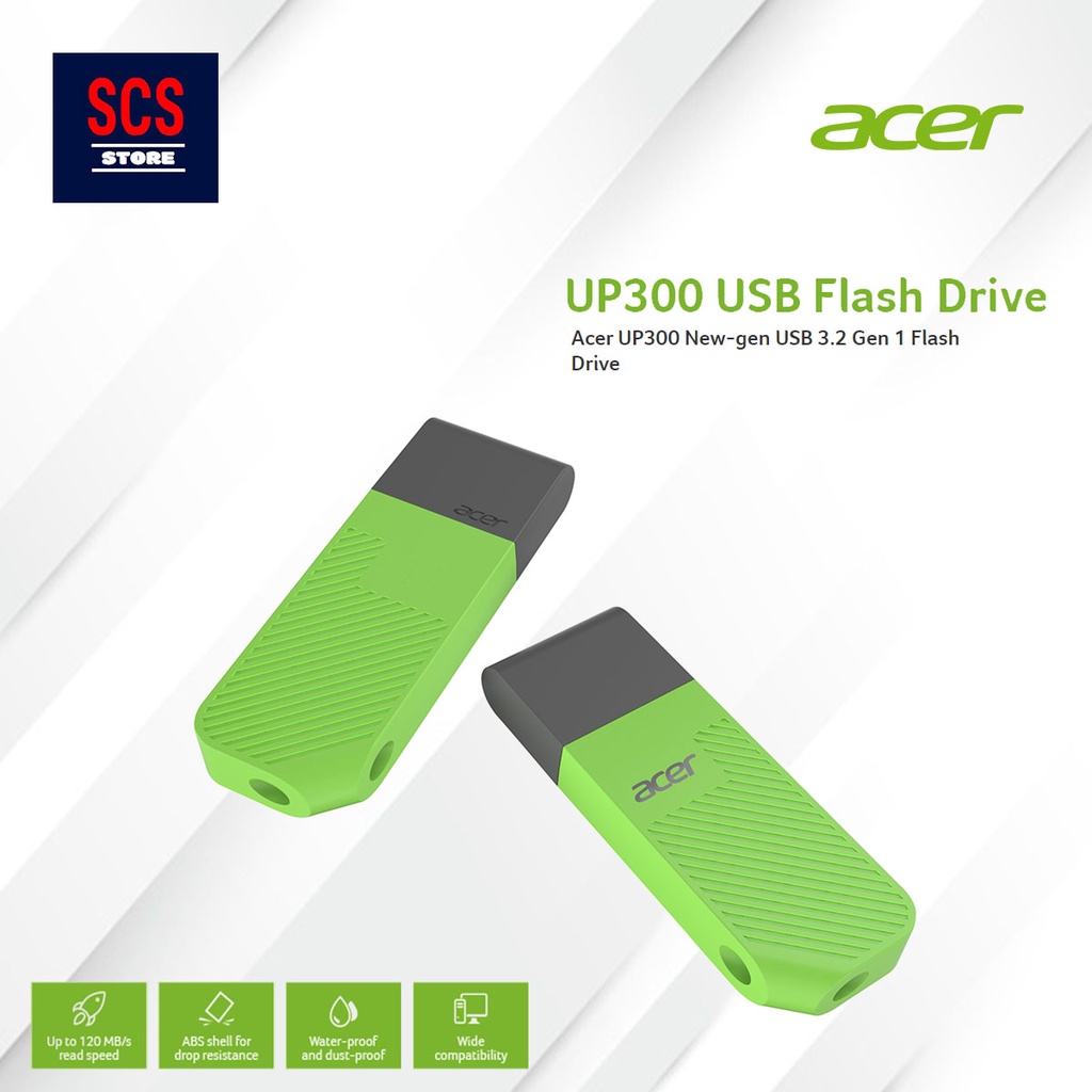 Acer UP300 New-gen USB 3.2 Gen 1 Flash Drive | Shopee Malaysia