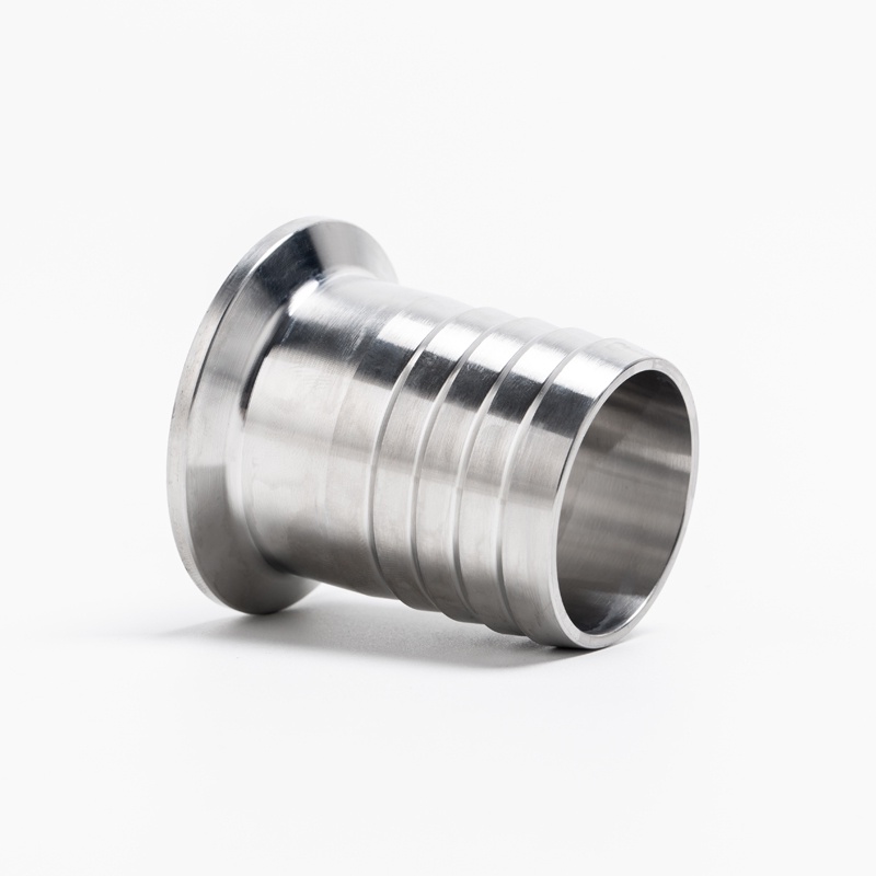 Sanitary Hose Barb Tri Clamp Type Ferrule SUS 304 Sanitary Tri-Clover ...