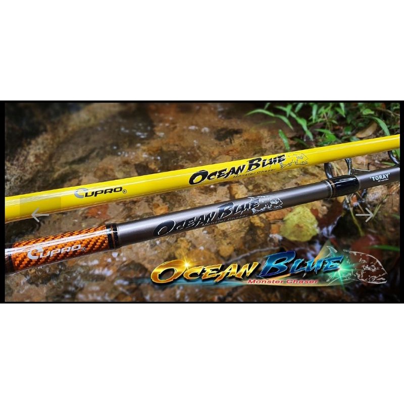 Eupro Ocean Blue Popping Rod | Shopee Malaysia