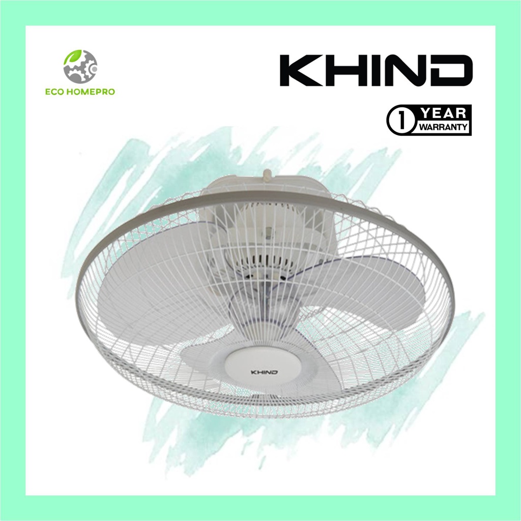 Khind 18" Auto Fan AF1801 (White) | Shopee Malaysia
