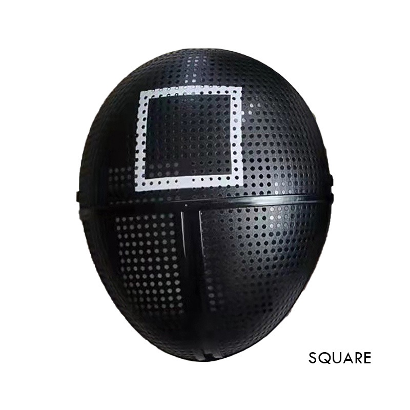 READY STOCK Squid Game Guards Square Circle Triangle Front Masked Man ...