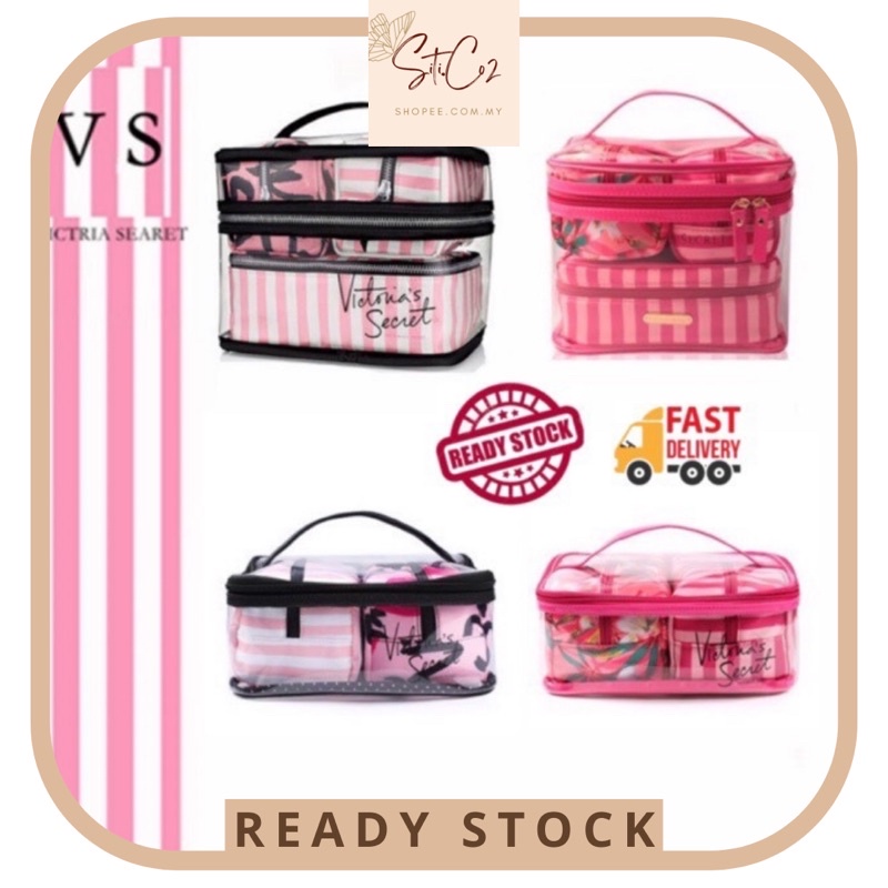 🔥READY STOCK🇲🇾Victoria's secret 4in1 makeup box | Shopee Malaysia