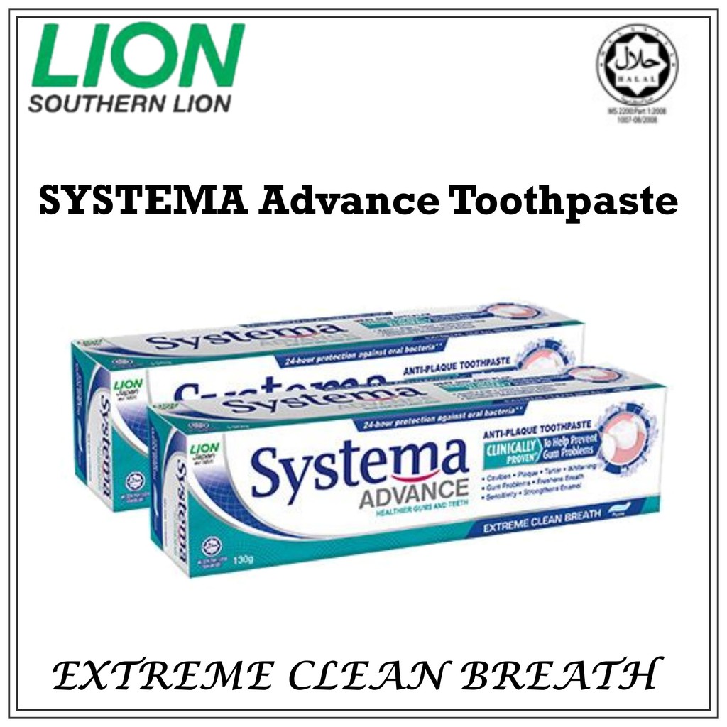 SYSTEMA Advance Toothpaste - Extreme Clean Breath | Shopee Malaysia