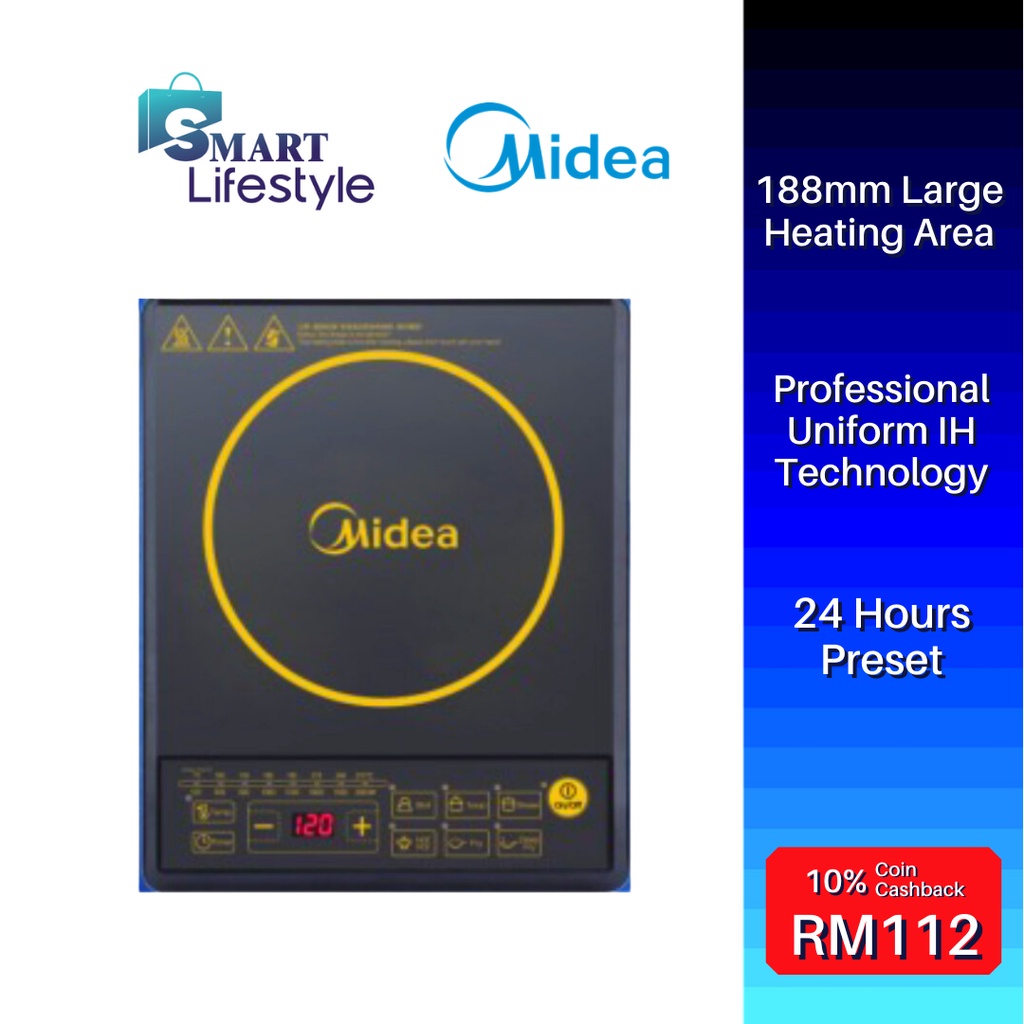 Midea/Trio/Pensonic Induction Cooker (2000W) C20-RT2002/Trio TIC-205 ...