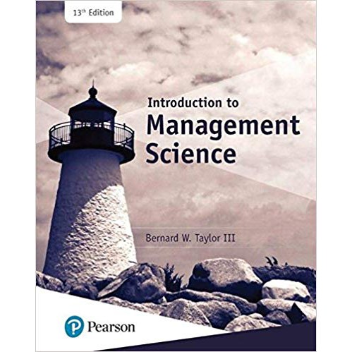 (Used) Introduction to Management Science, 13th Edition | Shopee Malaysia