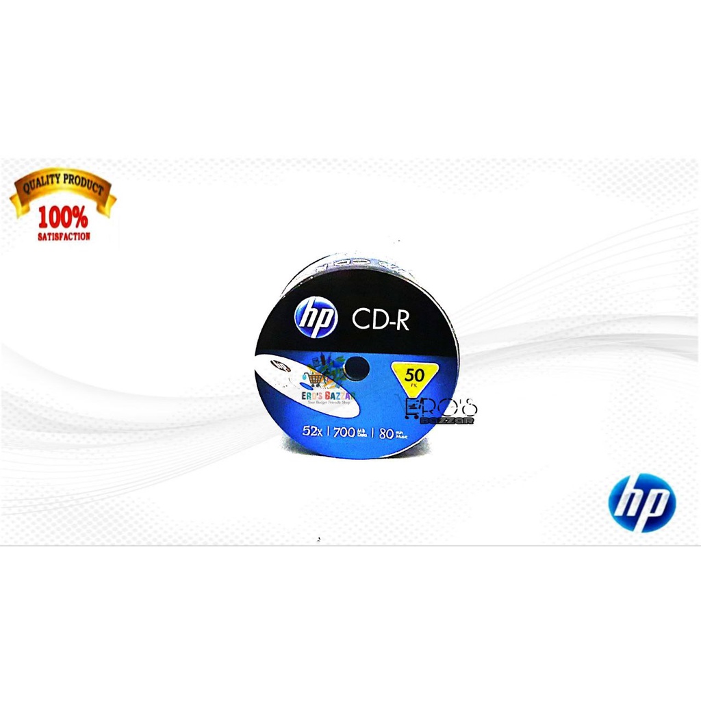 HP CD-R 700MB Blank CD 50 pieces (Ordinary) | Shopee Malaysia