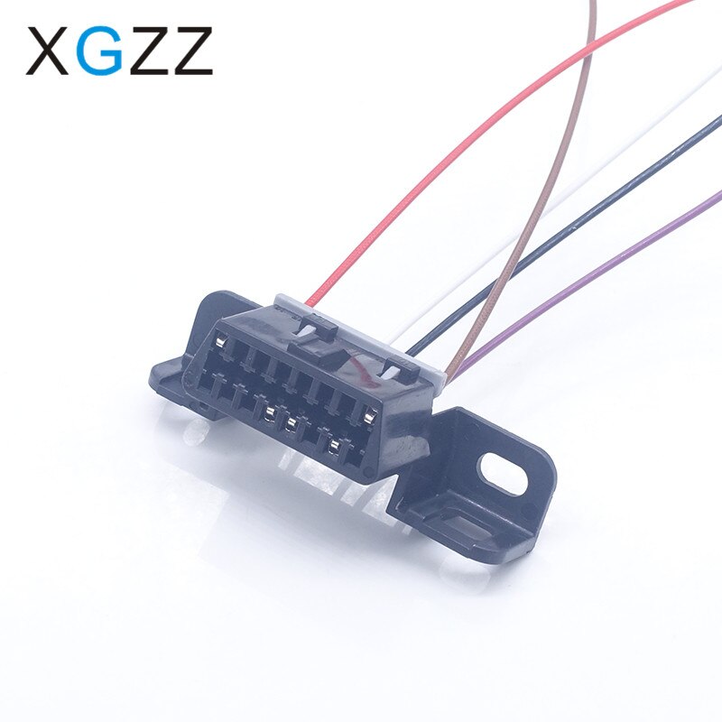 16 Pin OBD2 OBD-II Socket Automotive Diagnostic Interface OBDII OBD 2 ...