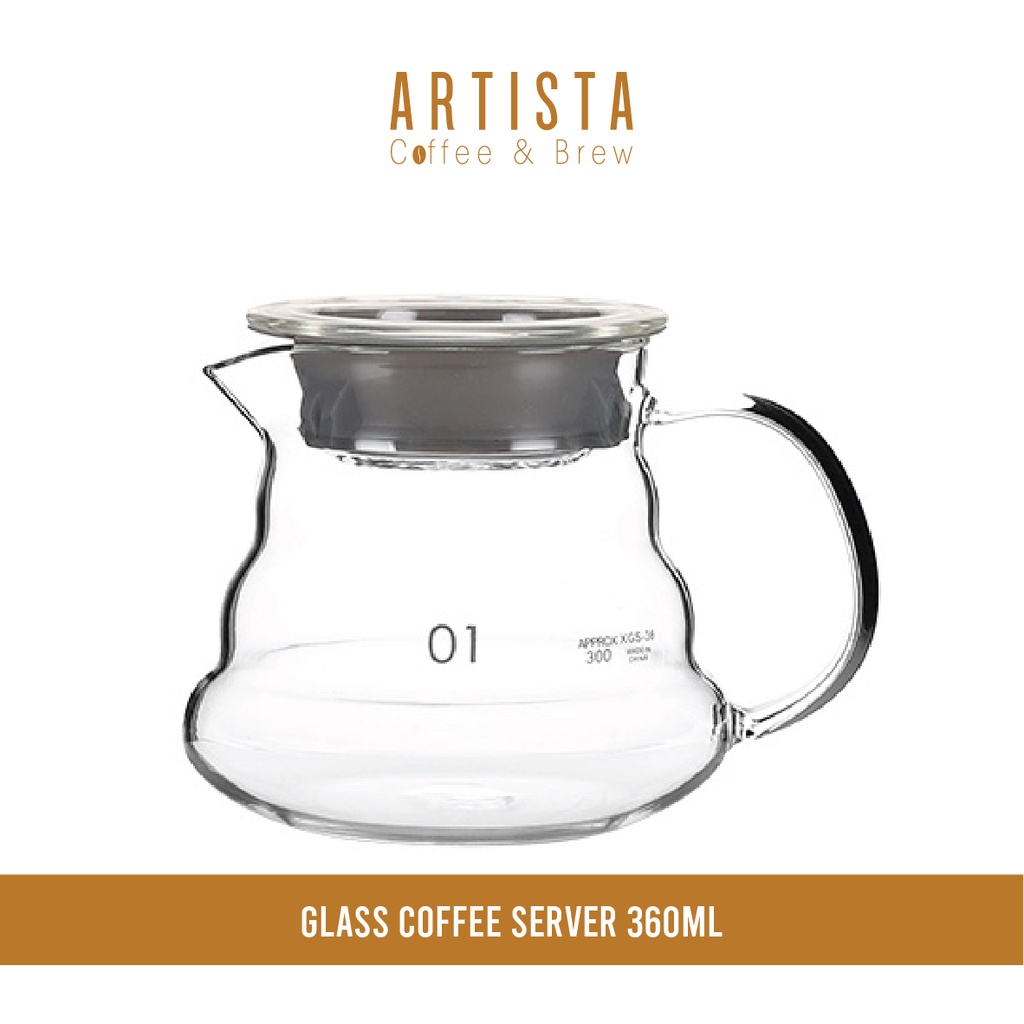 GLASS COFFEE SERVER 350ML | Shopee Malaysia