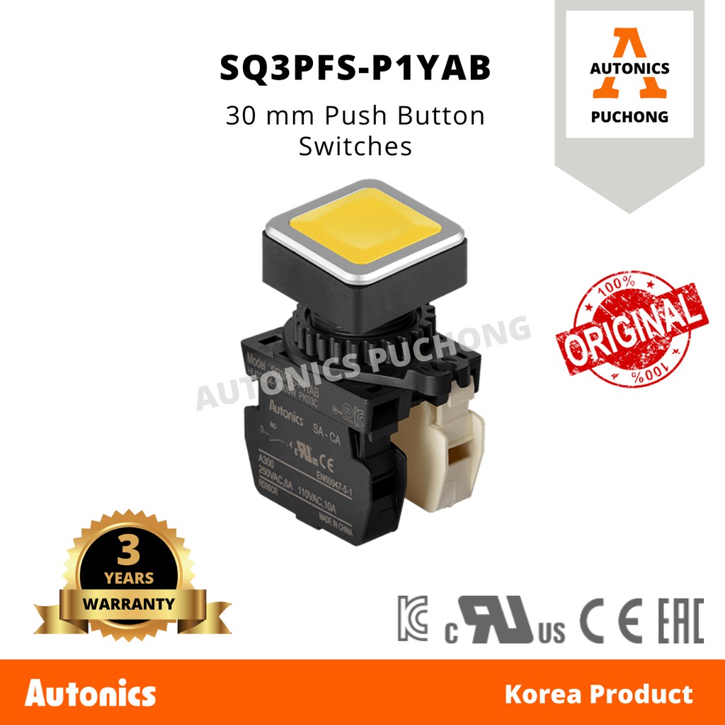Autonics Control Switches | SQ3PFS Series | SQ3PFS-P1YAB | Shopee Malaysia