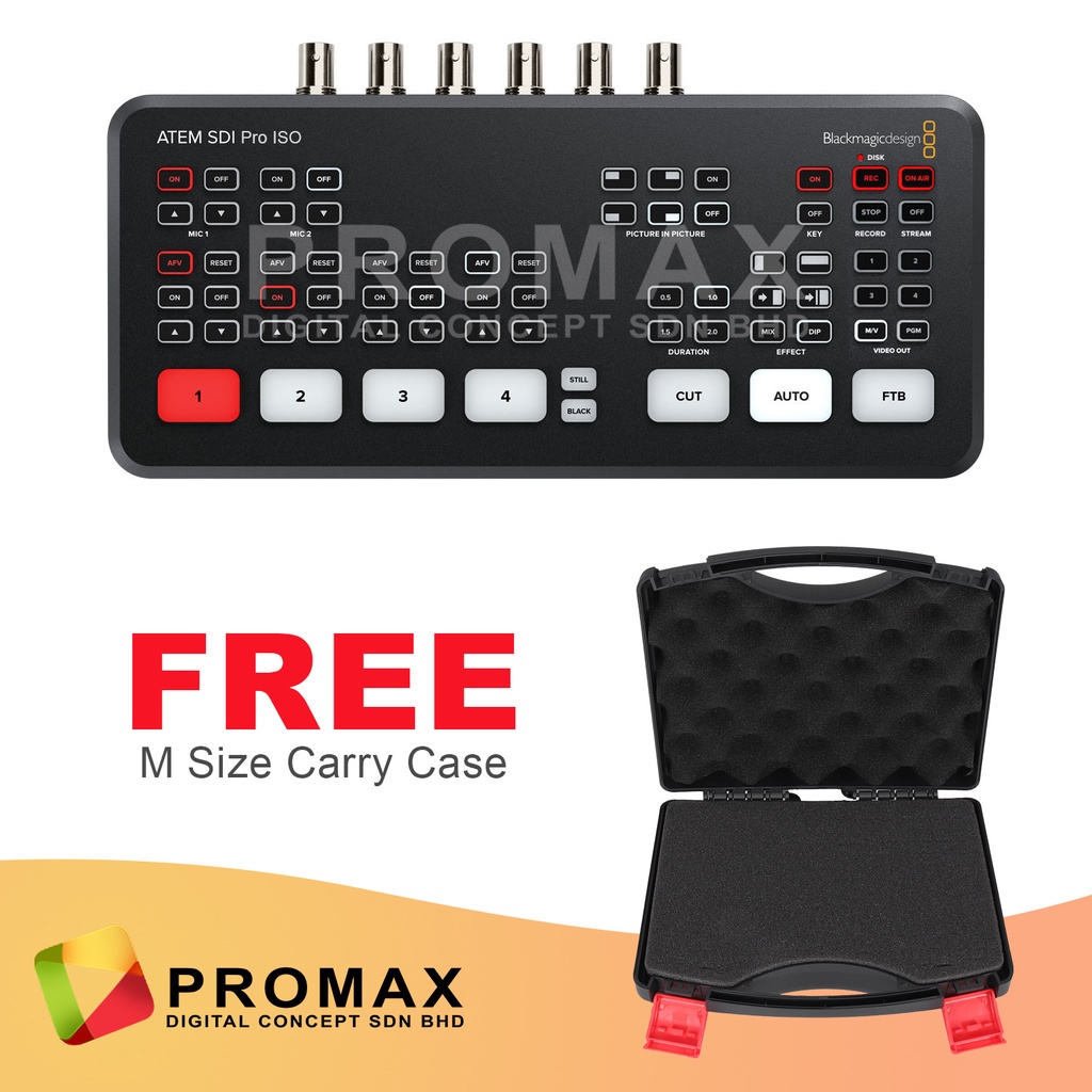 Blackmagic Design Atem SDI Pro ISO / Atem SDI / Atem SDI Extreme ISO ...