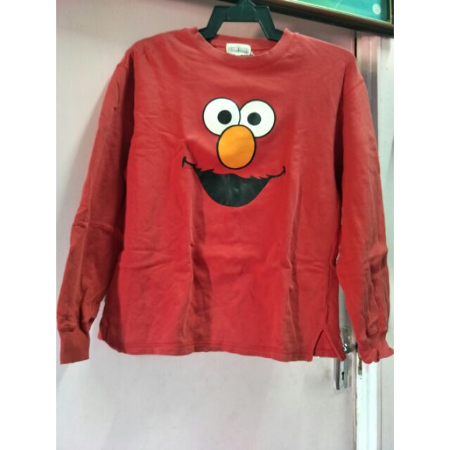 Sesame Street Elmo Sweater Preloved | Shopee Malaysia