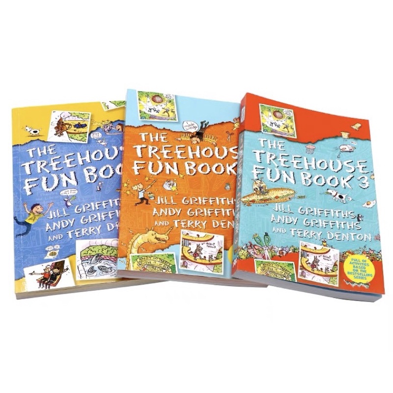 [Original] The Treehouse Fun Book by Andy Griffiths & Terry Denton ...