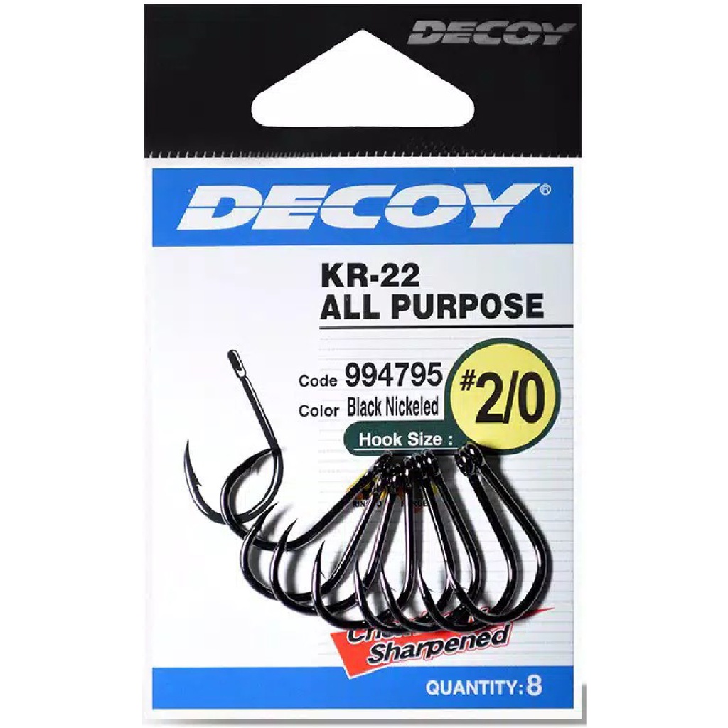 Decoy KR-22 All Purpose Fishing Hook | Shopee Malaysia