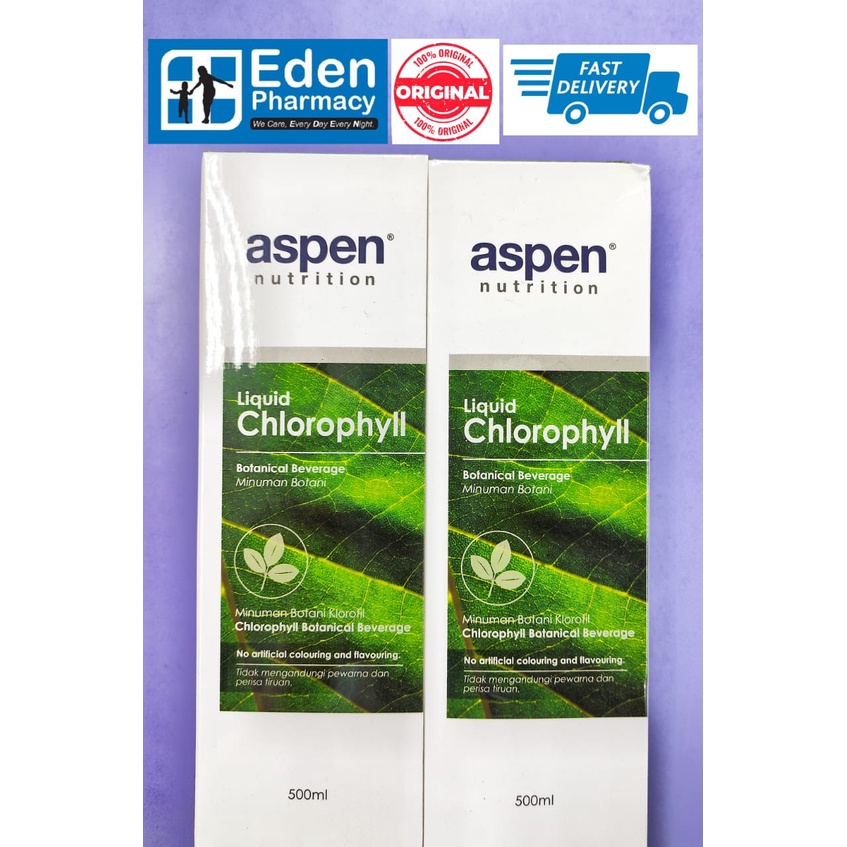 Aspen Liquid Chlorophyll Botanical Beverage Single ( 1 x 500ml ...