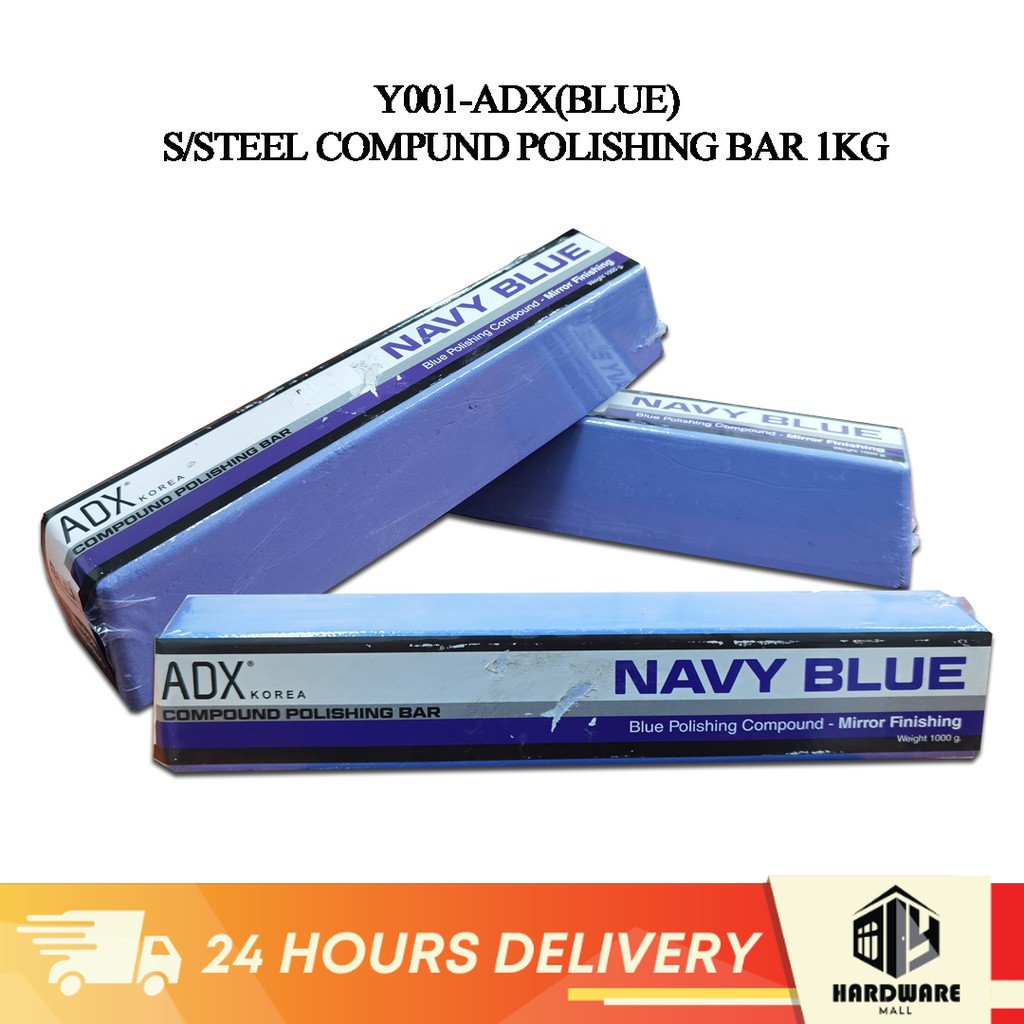 ADX Blue 1KG Wax Compound Paste Metal Polish Scratch Remover Anti Rust ...