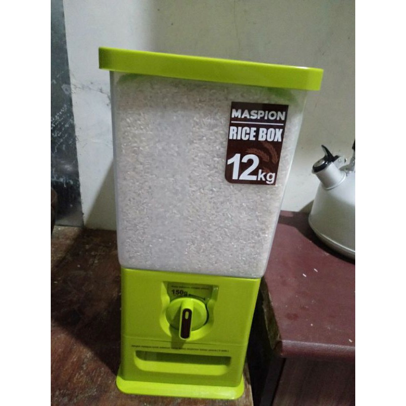 Maspion MRD-12 RICE BOX DISPENSER Place/RICE BOX 12(KG)/MRD12 | Shopee ...