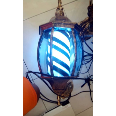 Retro vintage mini indoor barber pole exclusive unit | Shopee Malaysia