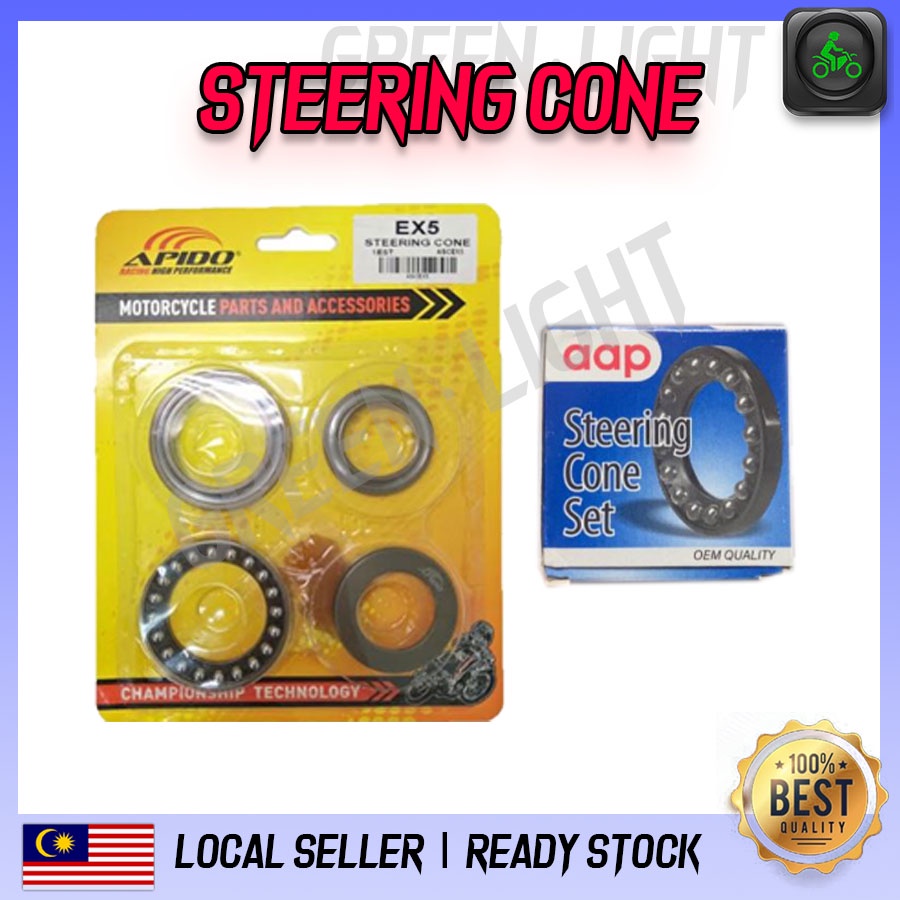 AAP / APIDO - HONDA Ex5 Steering Cone Bearing Handle Ex5 Dream Ex5 Wave ...