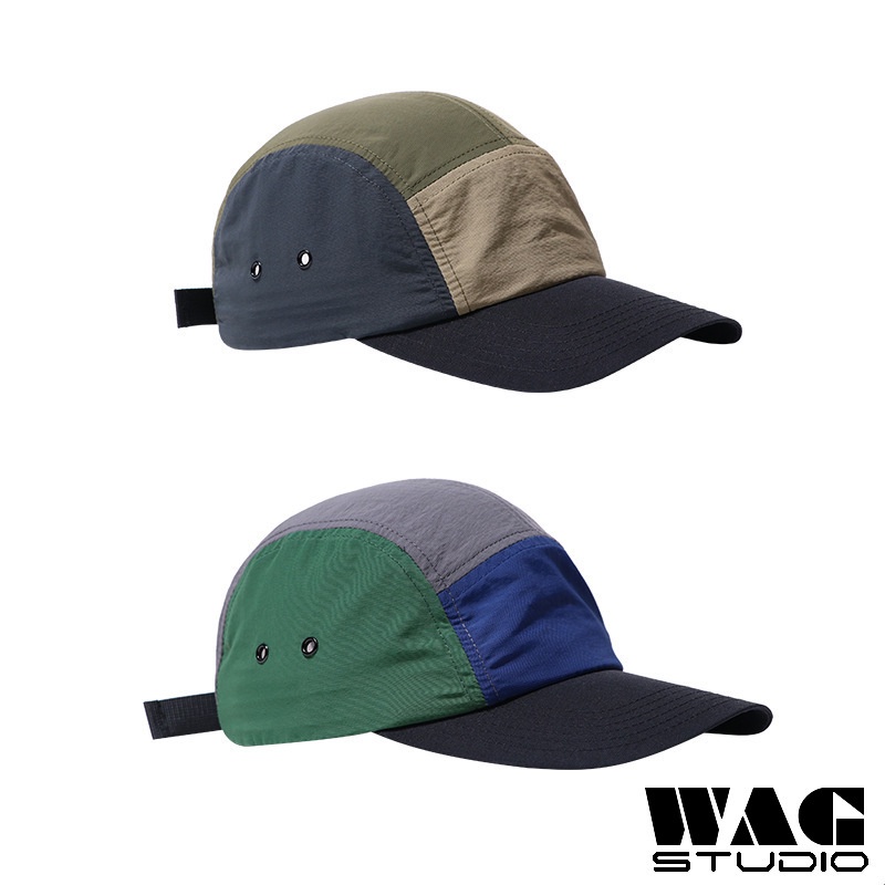 WAG Hat | Ready Stock Summer Quick Dry 5 Panel Cap Patchwork Baseball ...