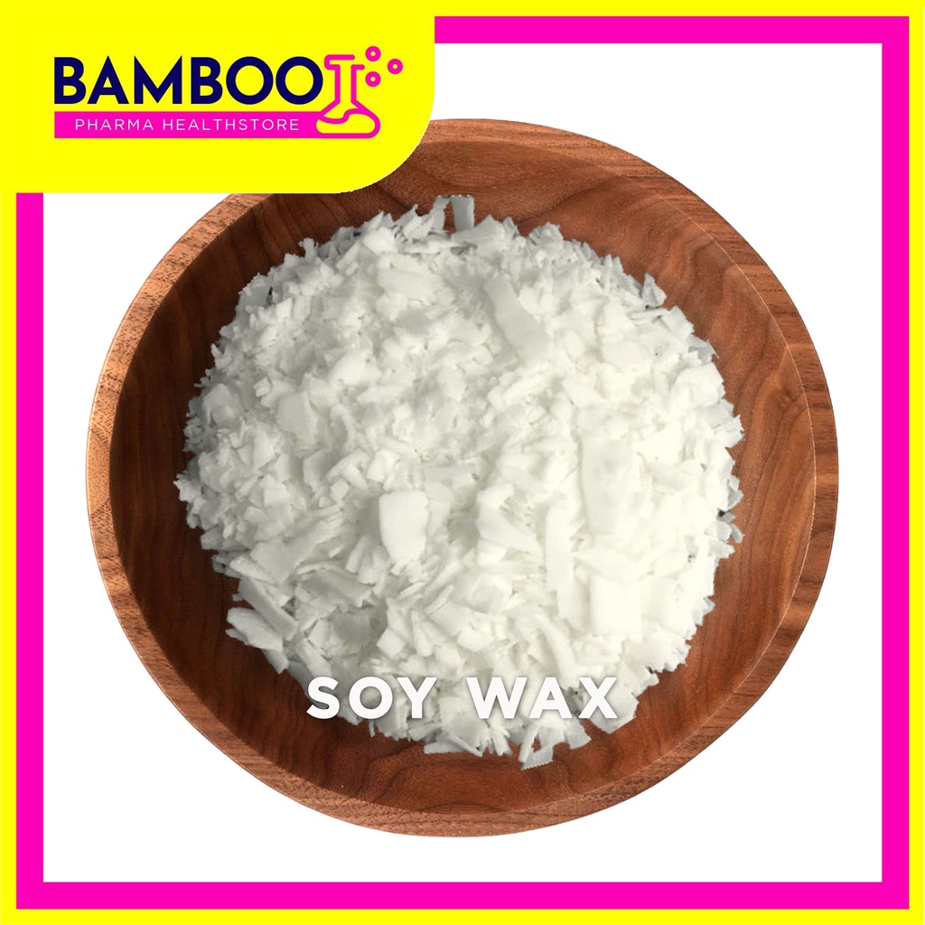 BAMBOO 100% PURE NATURAL SOY WAX ( CANDLE MAKING , LILIN ) 1KG | Shopee ...