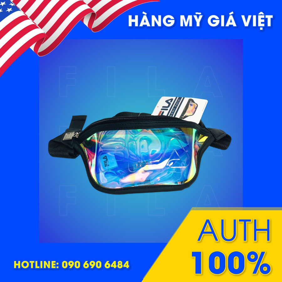 Genuine Fila Waist Bag ( Fila Holographic Fanny Pack) | Shopee Malaysia