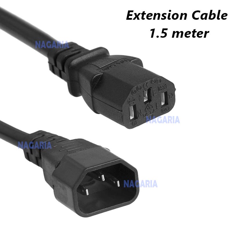 Malaysia UK Plug Wayar Power 13A 3 PIN 1.5M / 3M 500W 2500W Fuse ...