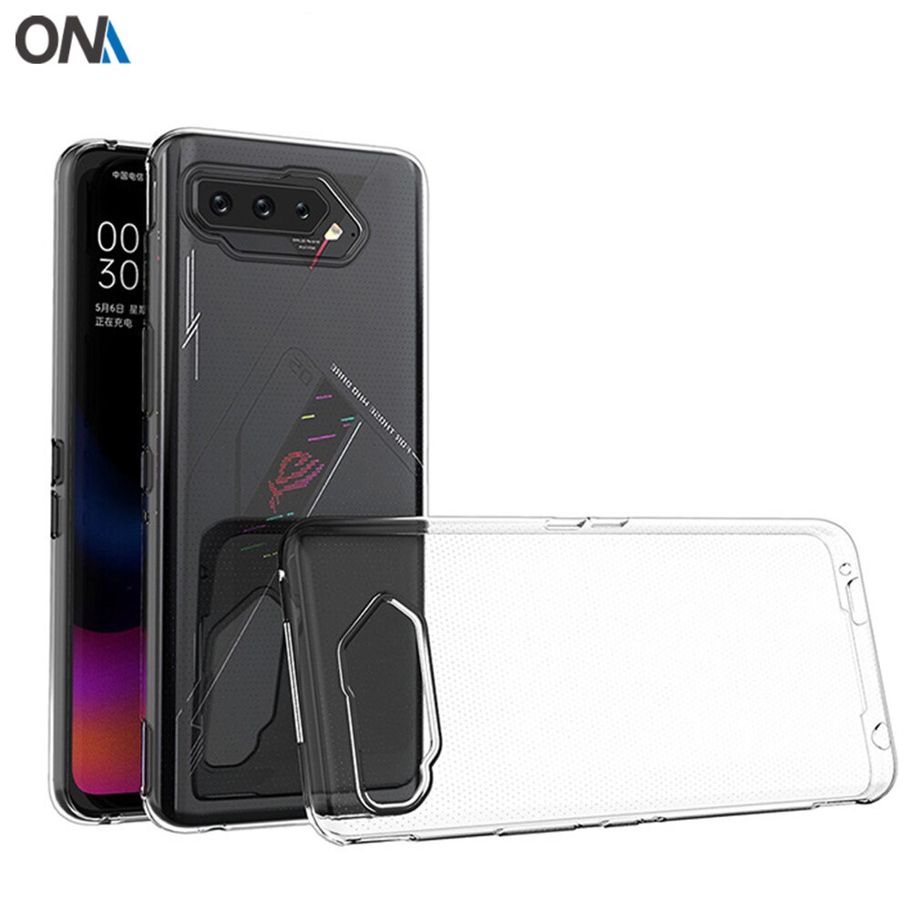 Case For Asus ROG Phone 5S Pro TPU Silicone Clear Fitted Bumper Soft ...