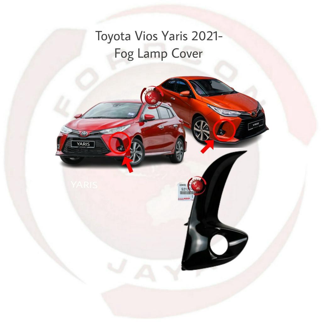 Toyota Vios Yaris 2021- Fog Lamp Cover NSP151 52127-YP390 52128-YP390 ...