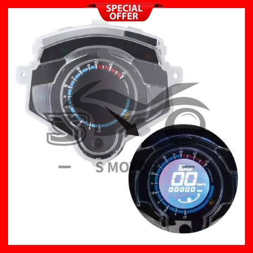 Digital Meter Speedometer EX5 DREAM LC135 V1 V2 V3 V4 V5 V6 V7 Wave 100 ...