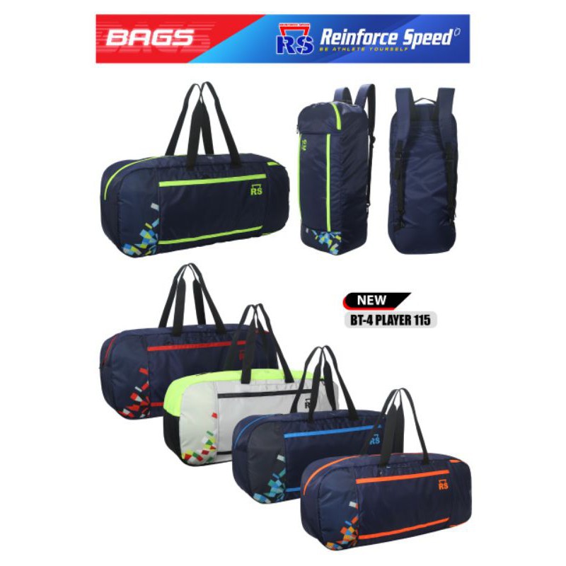 Rs BT4 PLAYER 115 Long Backpack Box BADMINTON Bag ORIGINAL | Shopee Malaysia