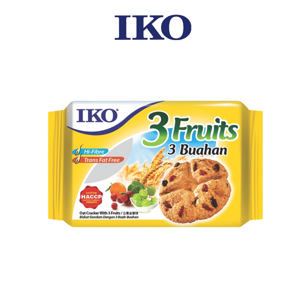 IKO 3 Fruits Cracker (178g) | Shopee Malaysia