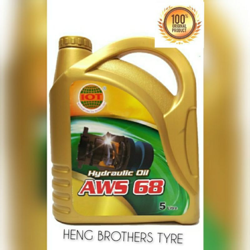 IOT AWS 68 Hydraulic oil [5L] | Shopee Malaysia