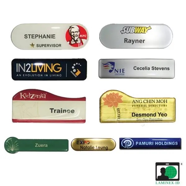 NAME TAG CUSTOM + MAGNET (EPOXY) | Shopee Malaysia