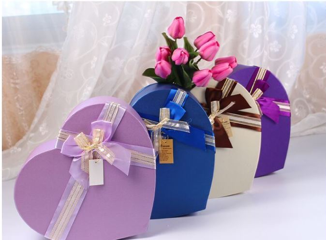Heart Shaped Candy Boxes Large Medium Small Gift Box Packaging Boxes ...