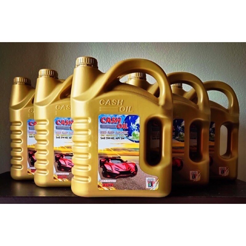 🔥Ready stock🔥 Cash oil Fully synthetic High performance 4L Car Engine ...